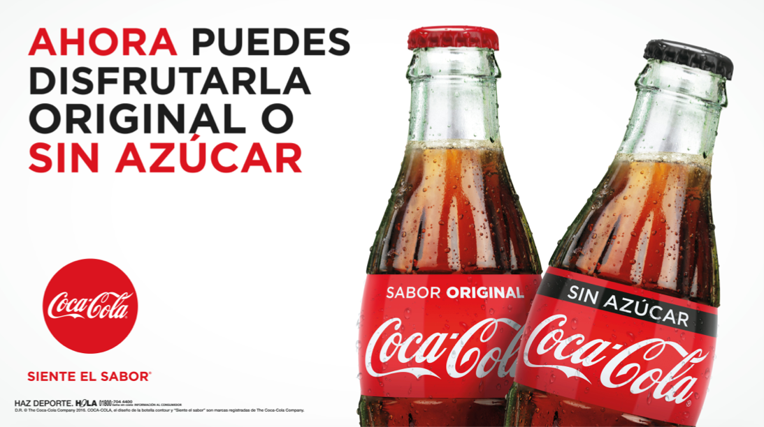 Coca Cola E Inca Kola Sin Azúcar